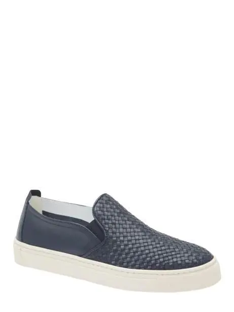 The Flexx Woven Slip-on Sneaker - Navy