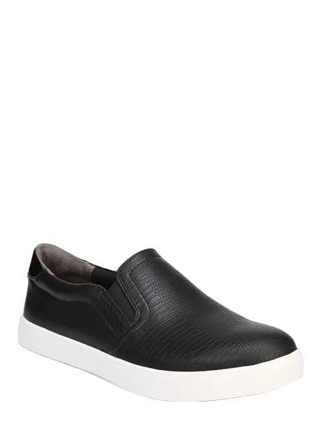 Dr. Scholl'S Madison Slip-on Sneakers - Black Faux Leather