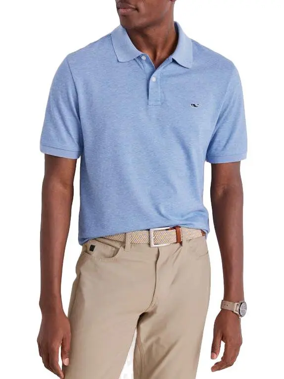 Vineyard Vines Edgartown Piqué Performance Polo - Club Blue