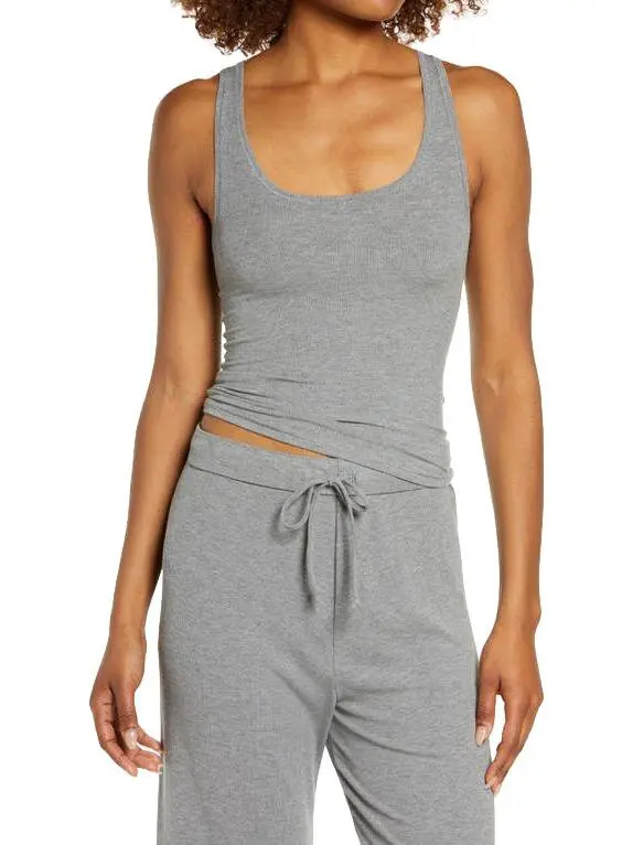 SKIMS Soft Lounge Tank - Heather Gray