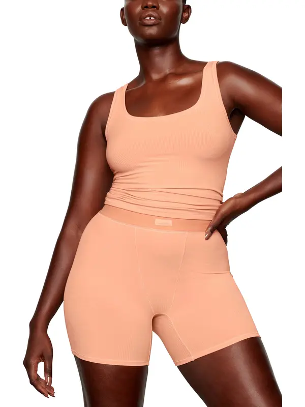 SKIMS Soft Lounge Tank - Peach