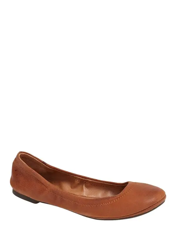 Lucky Brand Emmie" Flat - Bourbon