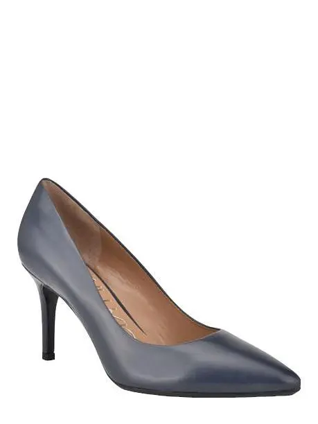 Calvin Klein Gayle Pump - Dark Blue Leather