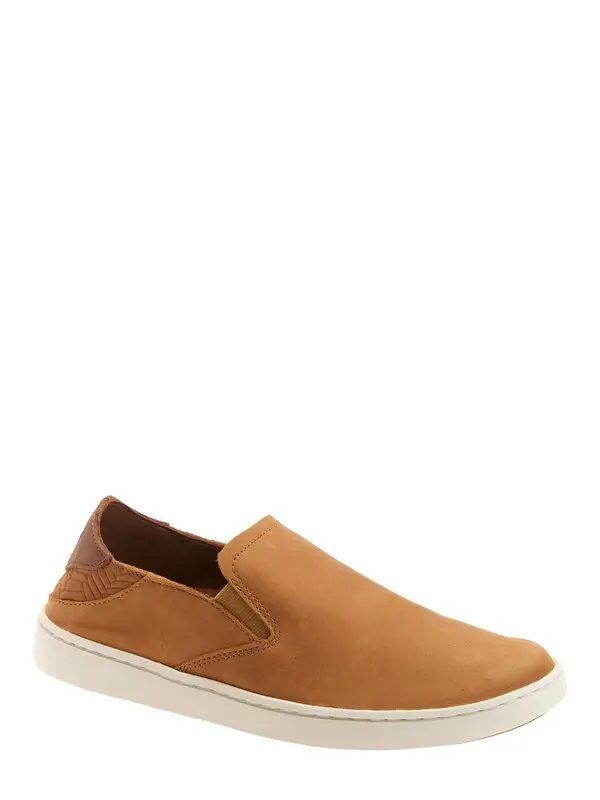 Olukai Pehuea Slip-on Sneaker - Sahara/toffee