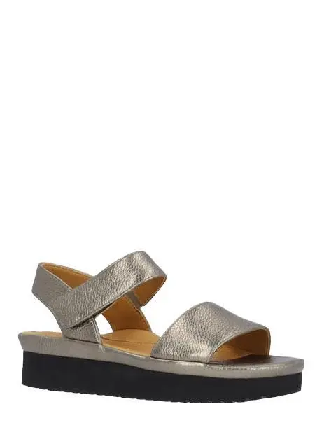 L'AMOUR DES PIEDS Abrilla Platform Sandal - Hematite