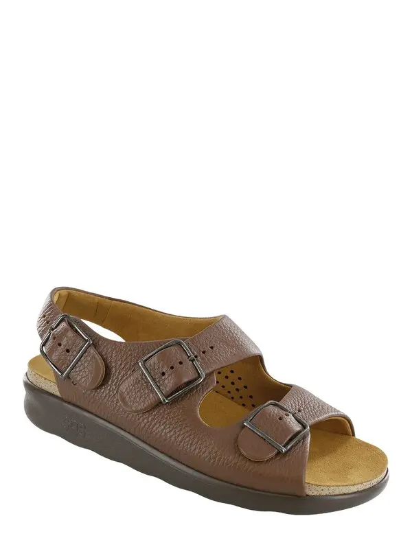 SAS Relaxed Slingback Sandal - Amber