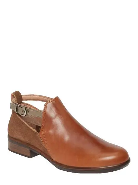 Naot Kamsin Ankle Bootie - Maple/antique/pewter Leather