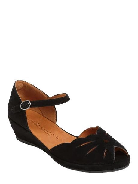 Gentle Souls Lily Moon Sandal - Black