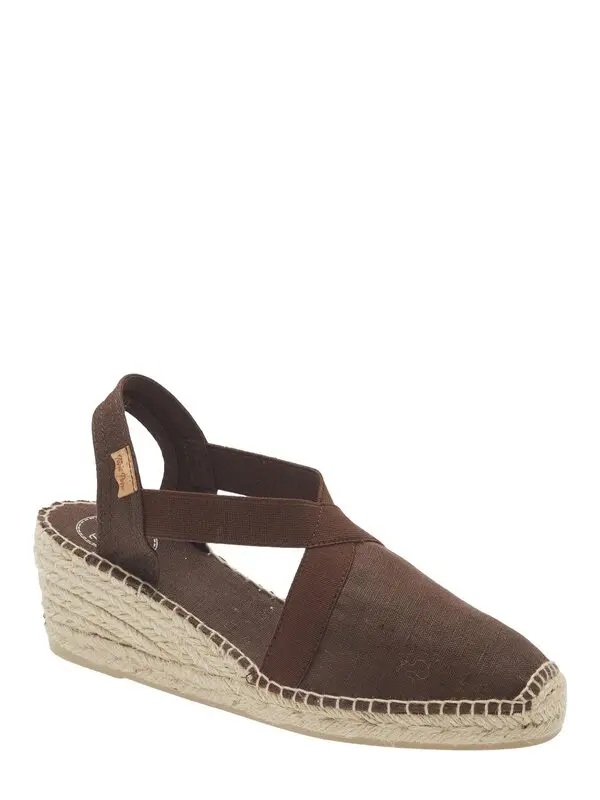 TONI PONS Ter Slingback Espadrille Sandal - Marro