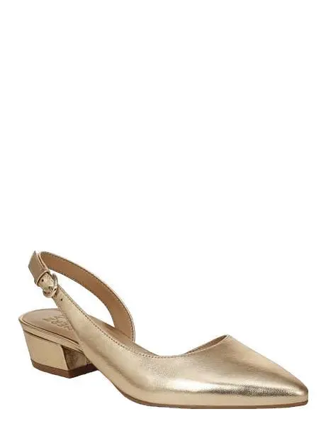 Naturalizer Banks Pump - Dark Gold Lizard Leather