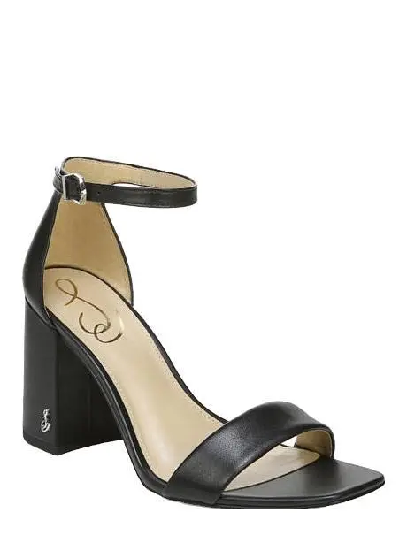 Sam Edelman Ankle Strap Sandal - Black