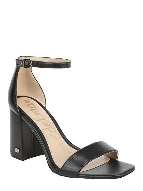Sam Edelman Ankle Strap Sandal - Black