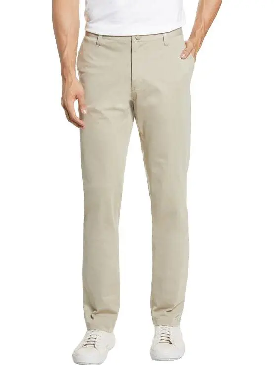 RHONE Commuter Slim Fit Trousers - Khaki