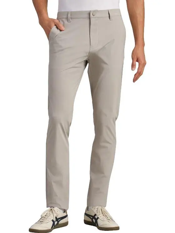 RHONE Commuter Slim Fit Trousers - London Fog