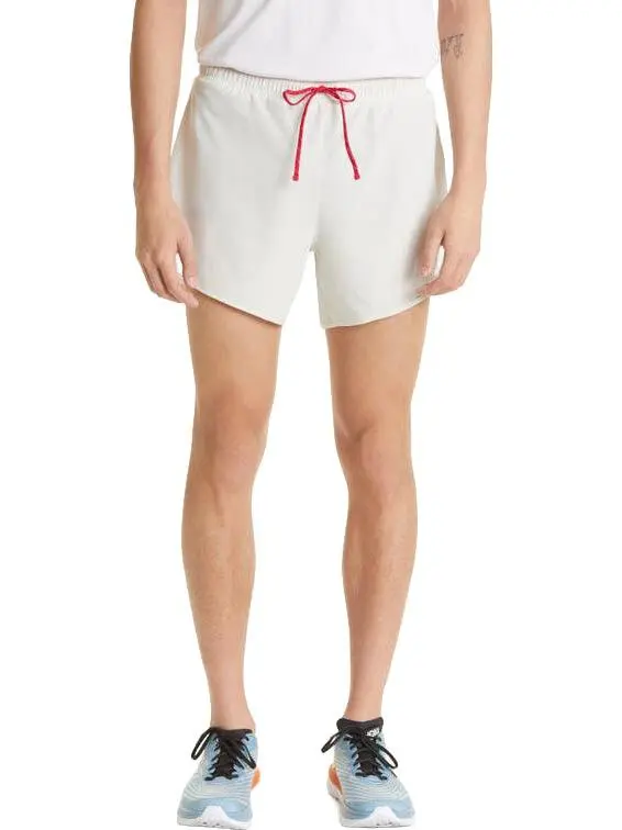 DISTRICT VISION Spino Performance Shorts - Limestone