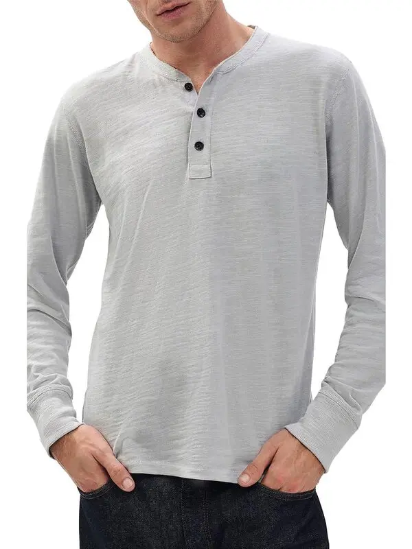 Rag & Bone Slim Fit Henley - Hrbrg