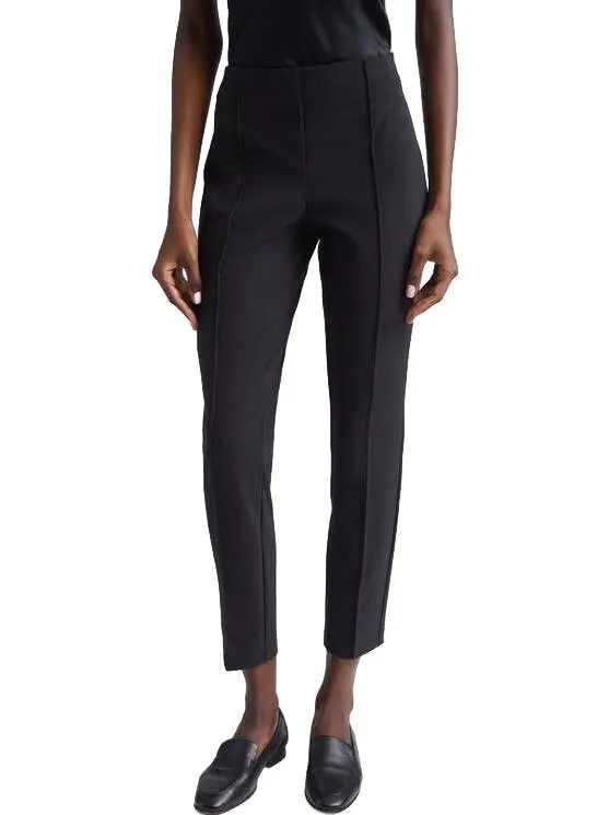 Lafayette 148 New York Gramercy Acclaimed Stretch Trousers - Black