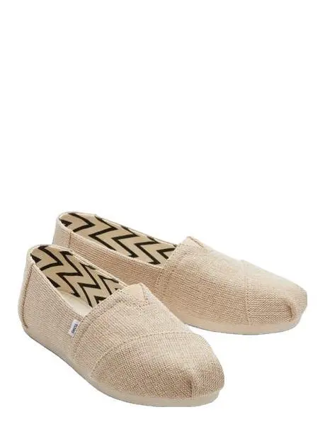 Toms Alpargata Slip-on - White Natural