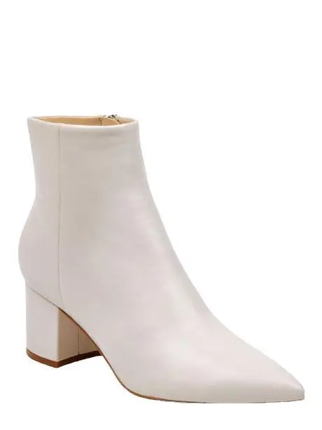 Marc Fisher Jarli Bootie - Ivory Leather
