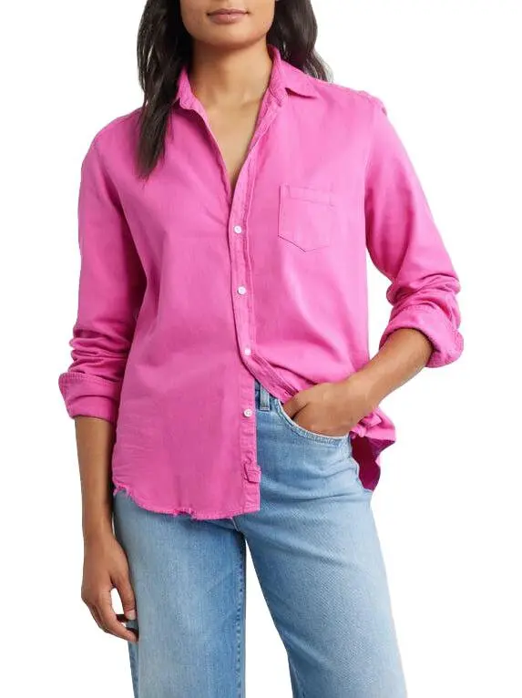 Frank & Eileen Eileen Relaxed Shirt - Hot Pink