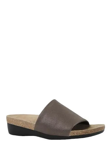 Munro Casita Slide Sandal - Mocha Metallic