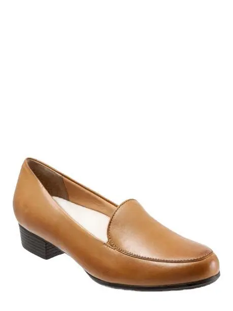 Trotters Monarch Loafer - Tan Leather