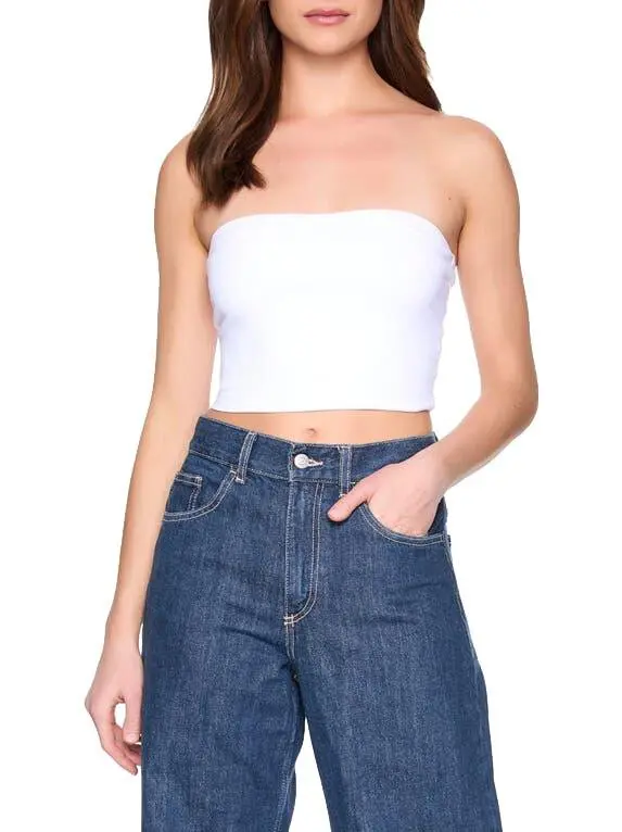 Susana Monaco Core Crop Tube Top - Sugar