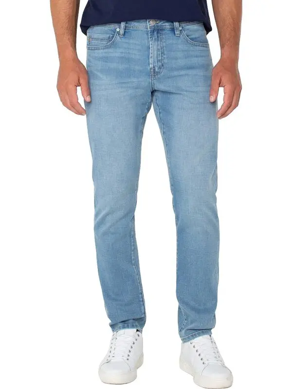 LIVERPOOL Kingston Modern Slim Straight Leg Jeans - Positano
