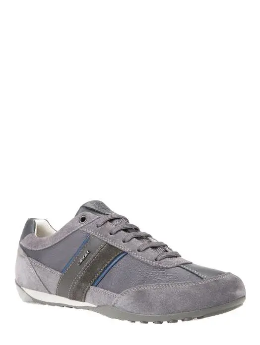 Geox Wells Lace-up Sneakers - Dark Grey