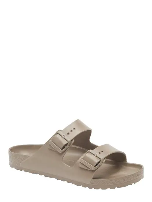 BIRKENSTOCK Arizona Waterproof Slide Sandal - Gray Taupe