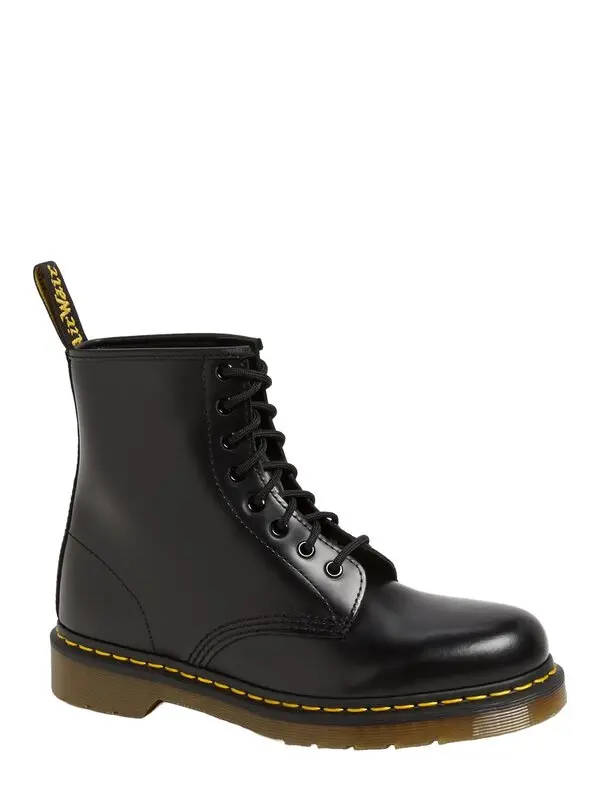 Dr. Martens 1460 Lace-up Boots - Black Smooth
