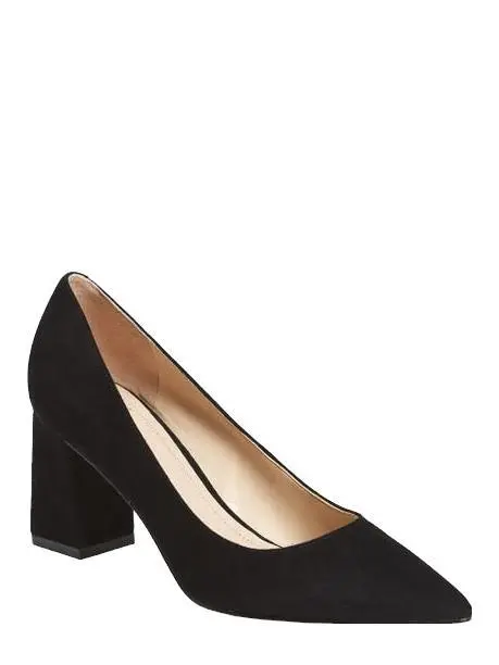 Marc Fisher Zala Pump - Black Suede