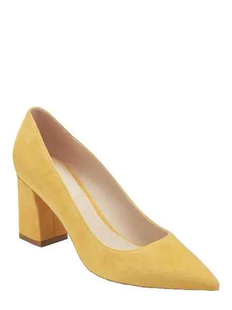 Marc Fisher Zala Pump - Deep Yellow