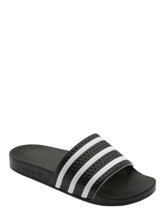 Adidas Adilette Stripe Sport Slide - Black1/wht