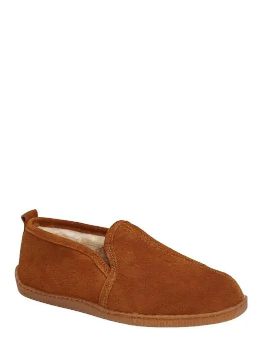 Minnetonka Suede Slipper - Brown