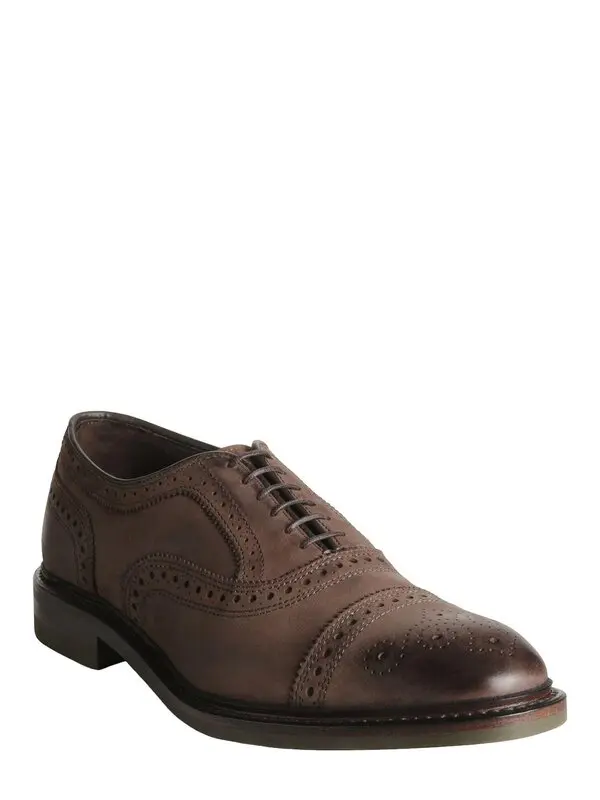 Allen Edmonds Strandmok Cap-toe Oxford - Brown