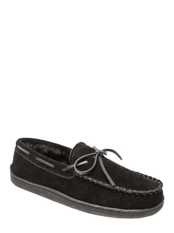 Minnetonka Softsole Driving Shoe - Black