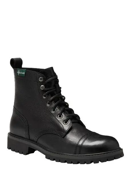 Eastland Cap Toe Lace Up Boot - Black