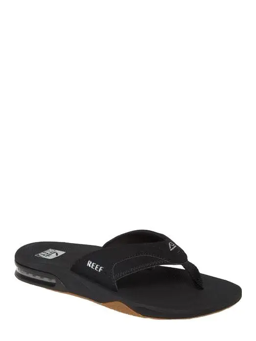 Reef Fanning Low Flip Flop - Black/silver