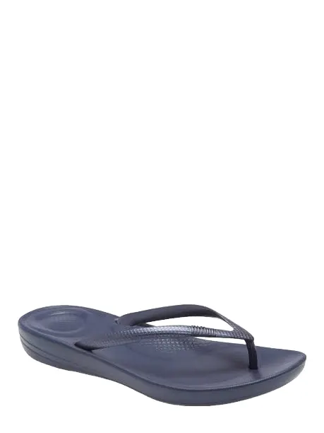 Fitflop Iqushion Thong Sandals - Midnight Navy/blue