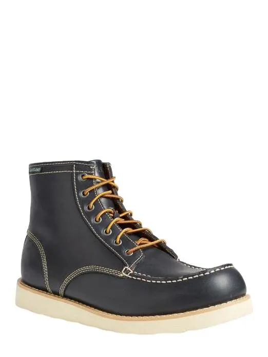 Eastland Lumber Up Moc Toe Boot - Navy Leather