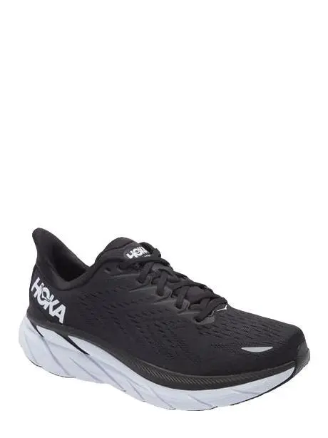 Hoka Clifton Running Shoe - Blanc De Blanc/ Bright White