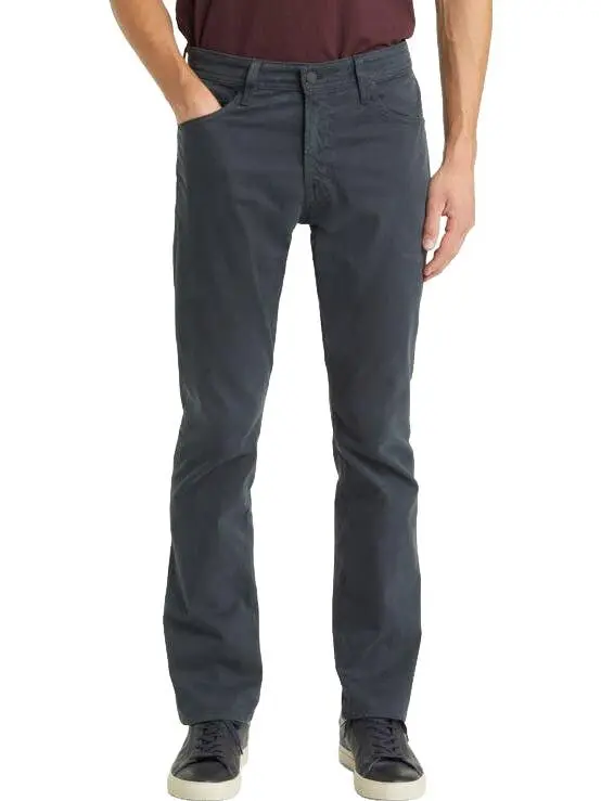 Ag Everett Slim Straight-leg Pants - Melange Smoke