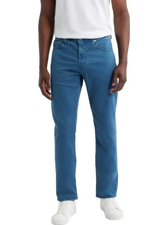 Ag Everett Slim Straight-leg Pants - Sulfur Deep Sea