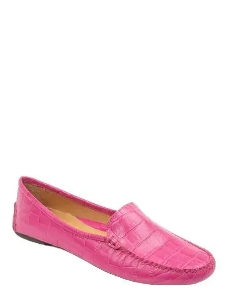 PATRICIA GREEN Jillian Loafer - Hot Pink Crocodile