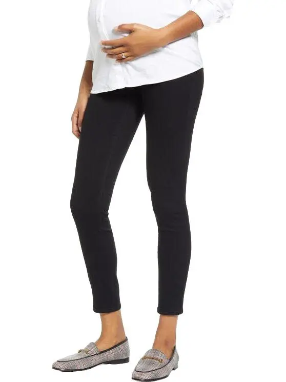 1822 Denim Re:denim Ankle Skinny Maternity Jeans - Black