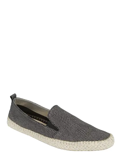 The Flexx Chappie Slip-on Sneaker - Black Milos Leather