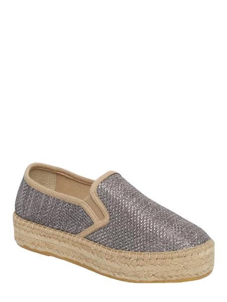 TONI PONS Fonda Platform Espadrille Sneaker - Lead Fabric