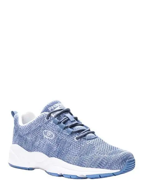 PROPET Stability Fly Sneaker - Denim/ White Fabric