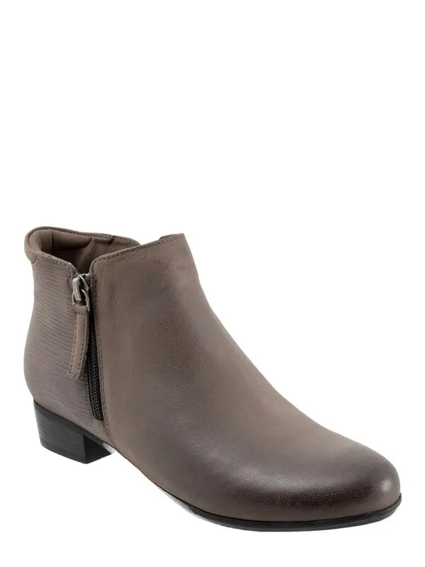 Trotters Major Bootie - Grey